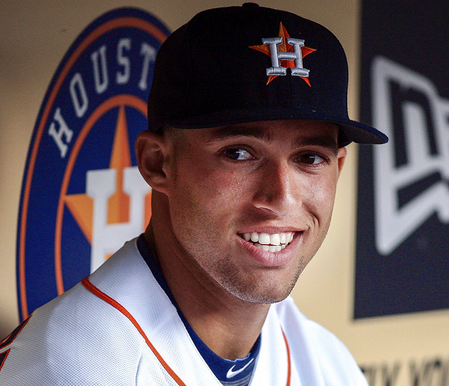 George Springer Speaking Fee and Booking Agent Contact